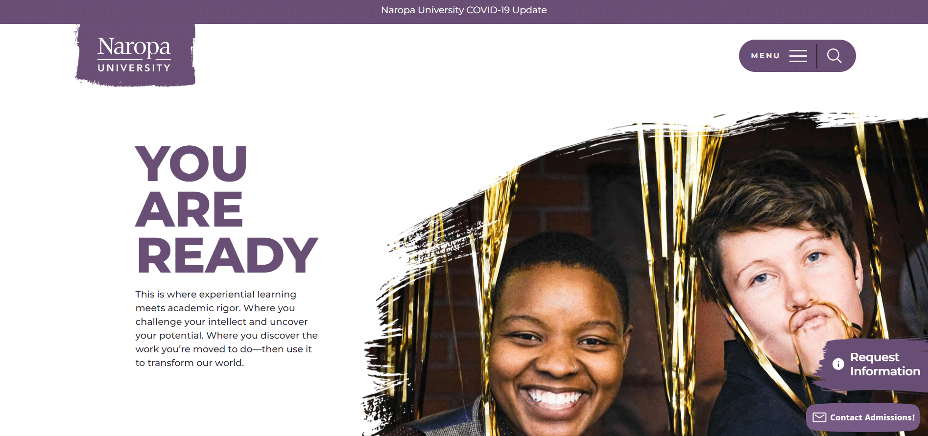 Naropa University - Website Development | Case Study | eWay Corp